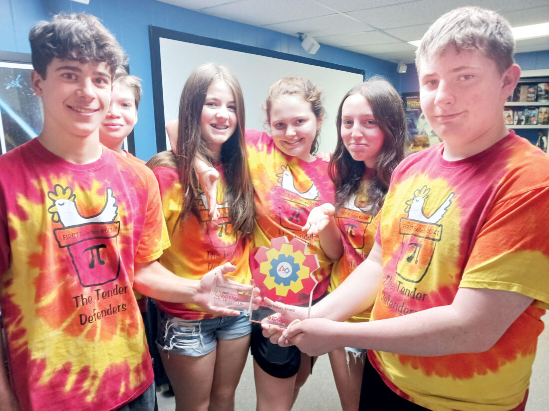 Sound Mechanics: Tender Defenders win portion of robotics invitational ...